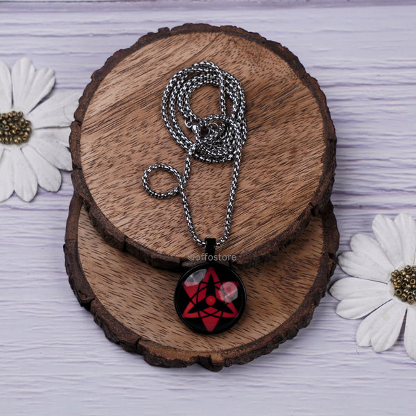 Naruto Anime Sasuke's Etrenal Magekyou Sharingan Locket – Wholesy.CO