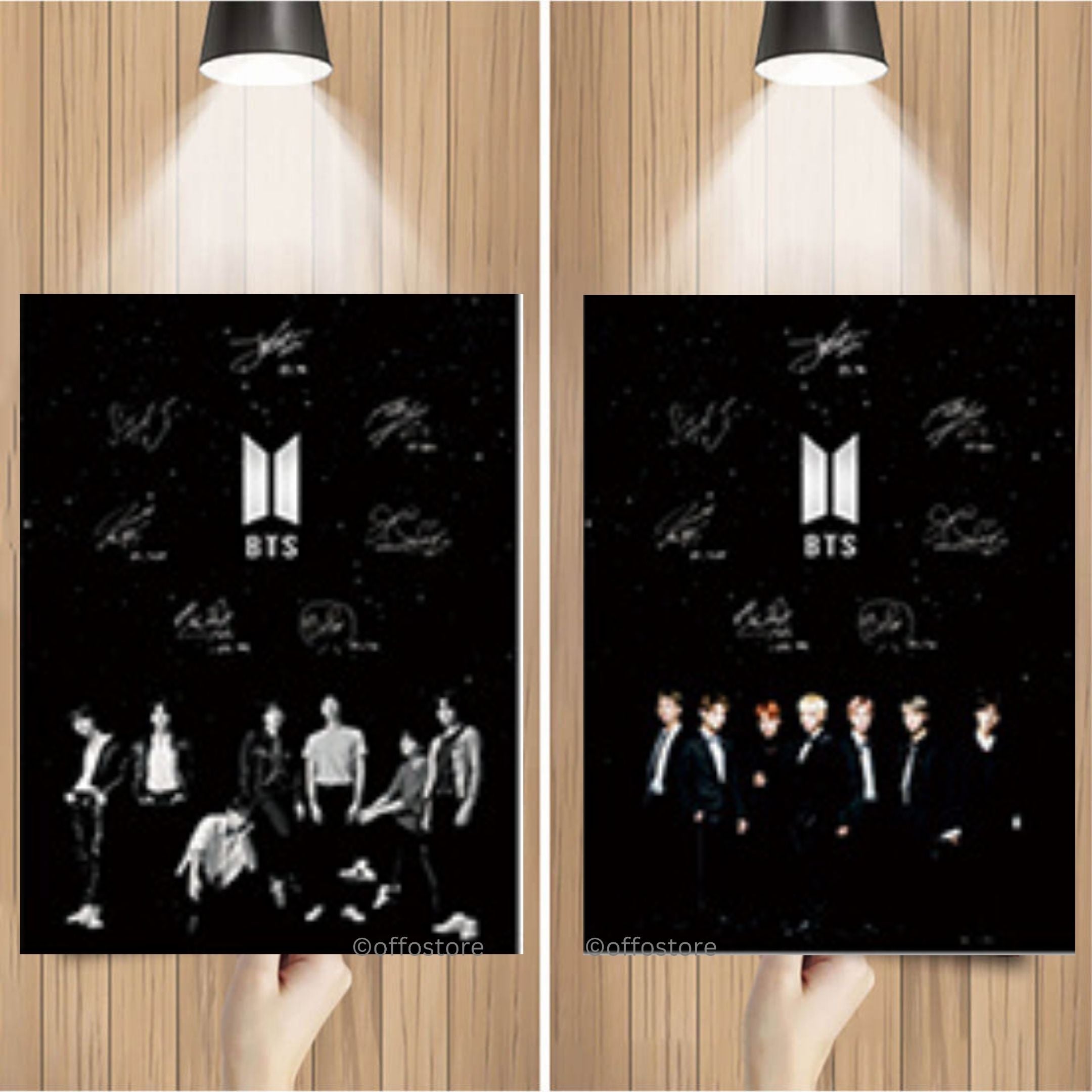BTS Group 3D Poster – Wholesy.CO