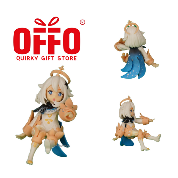 Genshin Impact Anime Paimon Sitting Action Figure – Wholesy.CO