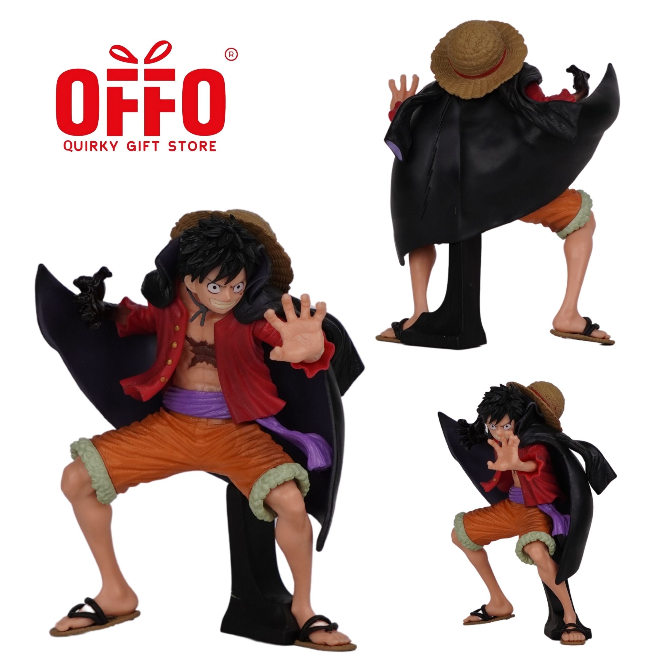 One Piece Anime Monkey D Luffy Fight Pose Action Figure – Wholesy.CO